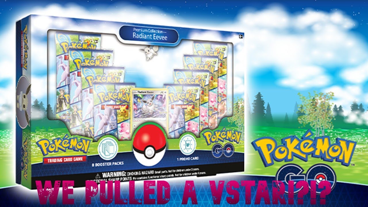 Pokemon Go TCG Radiant Eevee Box OPENING!!! - YouTube