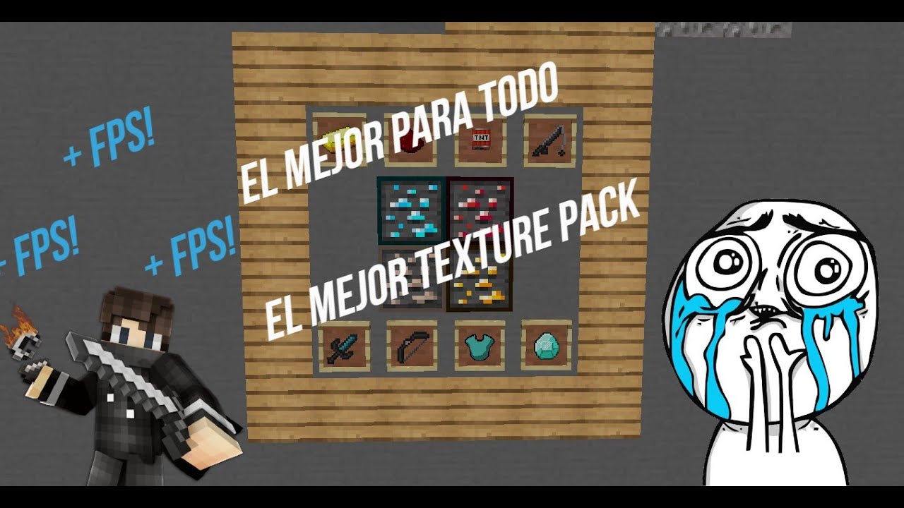 El mejor texture pack de minecraft skywars full fps! 2020| El mejor ...