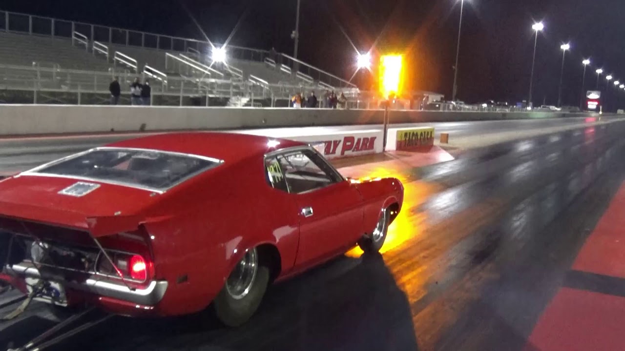 1971 Mustang Mach 1 of Ronnie Horn lowered and motored. - YouTube