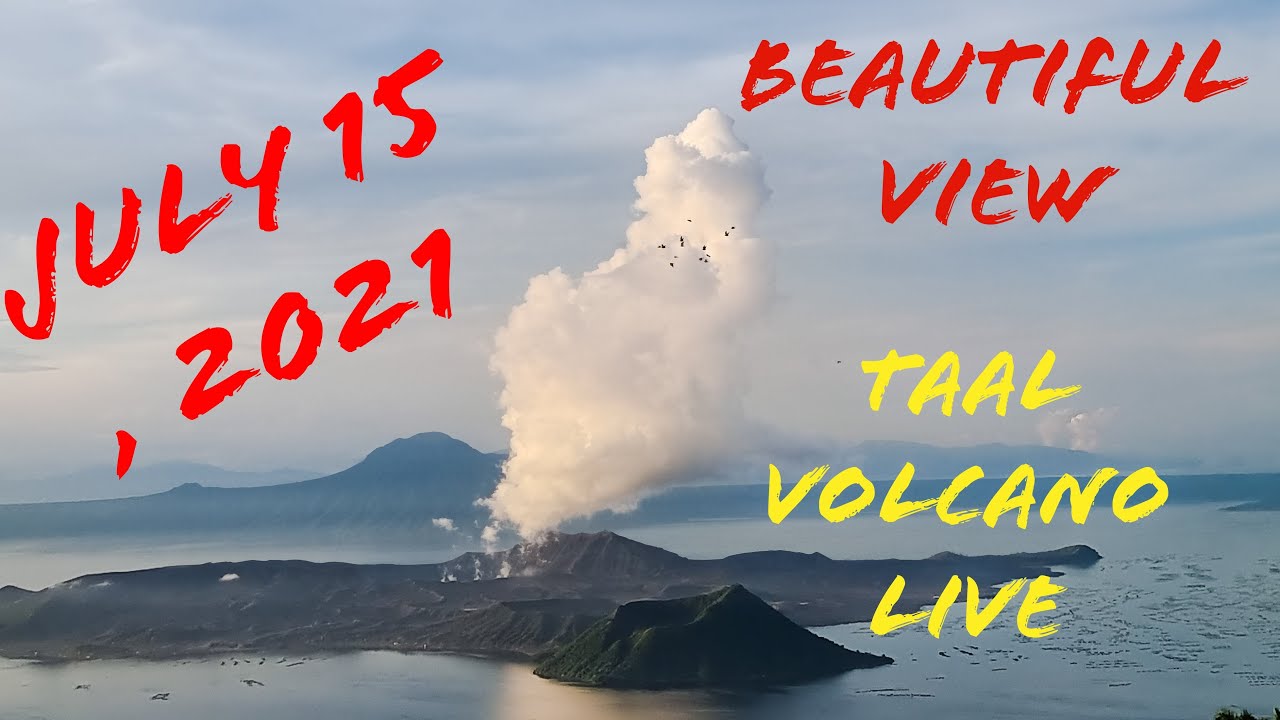 #taalvolcano Taal Volcano Live LIVESTREAM:Sitwasyon sa Bulkang Taal ...