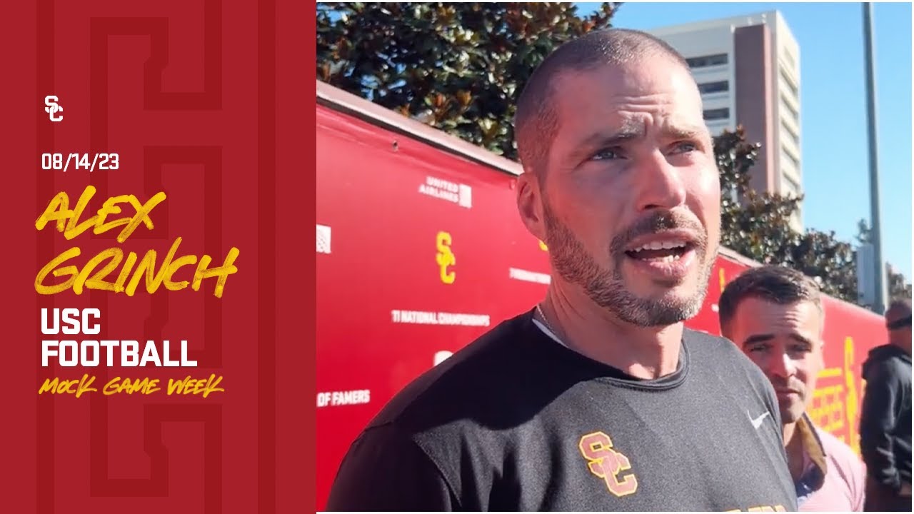 USC DC Alex Grinch l Mock Game Week Monday - YouTube