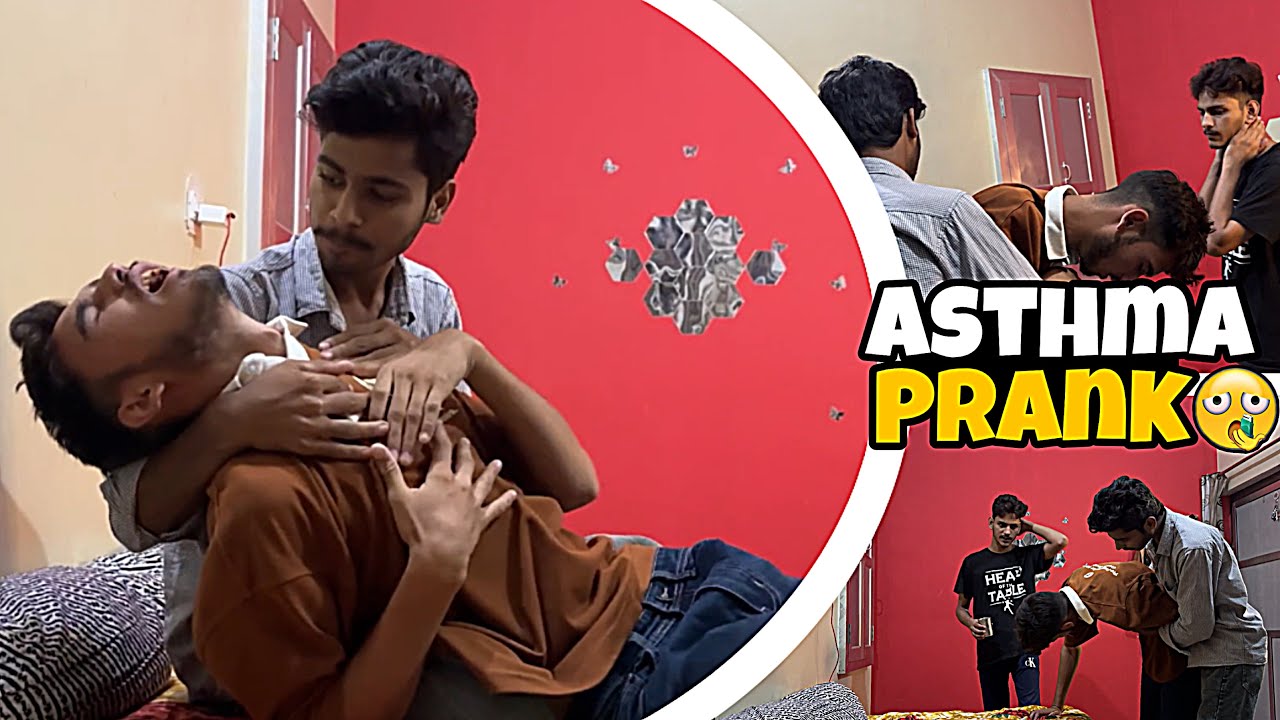 Asthma Attack Prank 😱🤣 | Sab pershan 🤧 - YouTube
