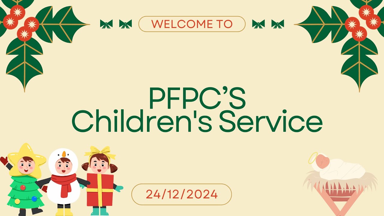 PFPC - KID'S CHRISTMAS SERVICE - YouTube
