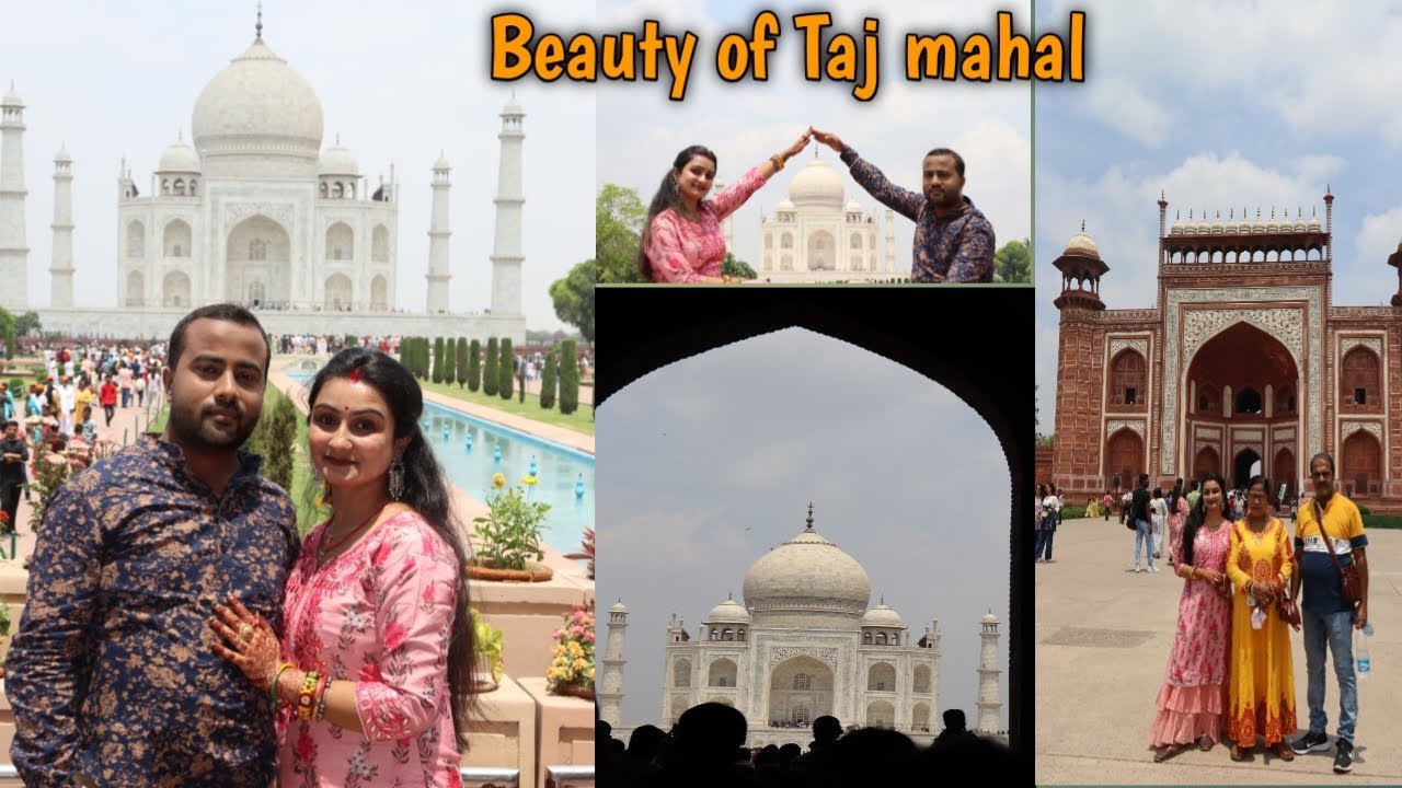 Beauty of Taj mahal🤩 || shahjahan aur mumtaz ka kabar v dekha..Itna ...