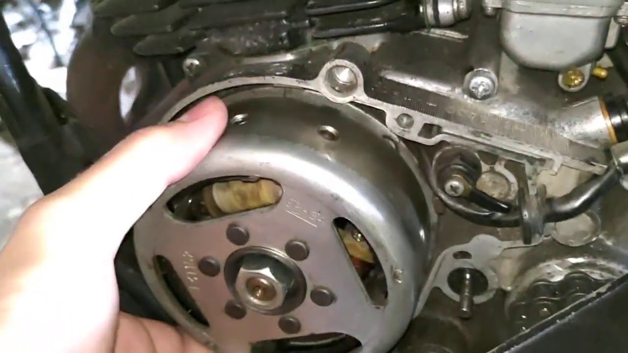 Slitt veiv og veivlager Yamaha dt 50 mx2 - YouTube