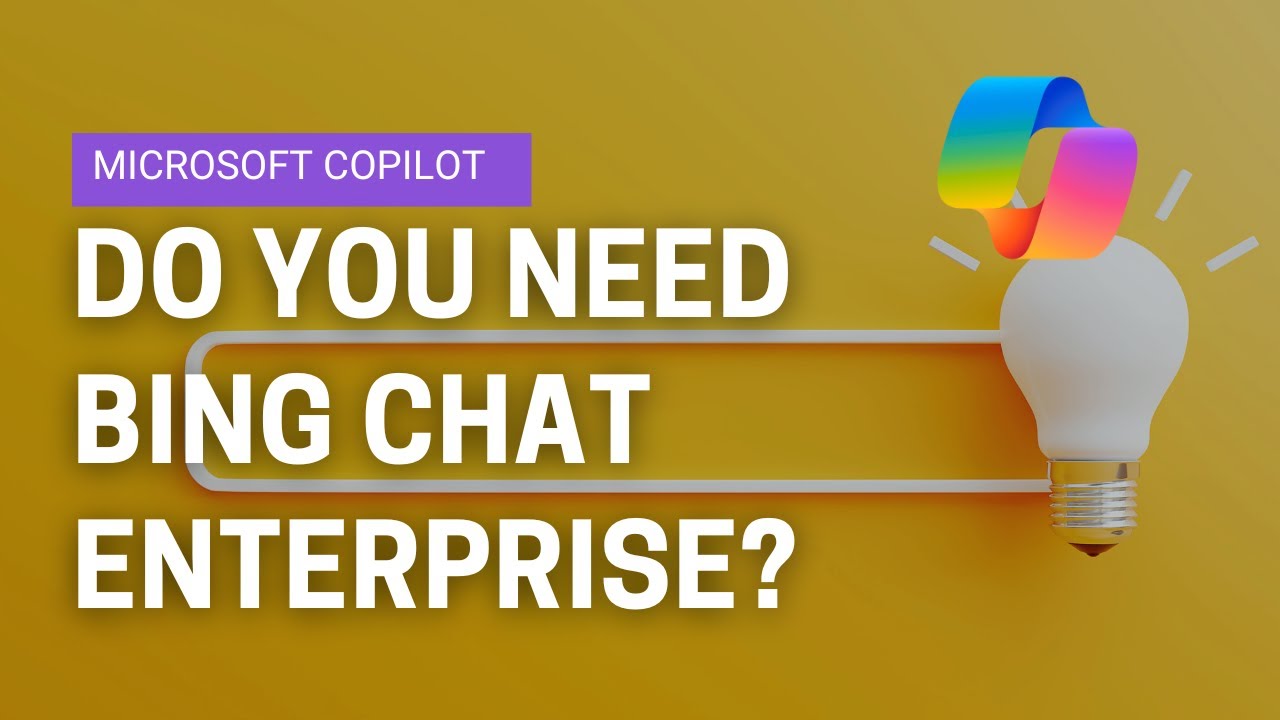 Experience the AI search with Bing Chat Enterprise - YouTube