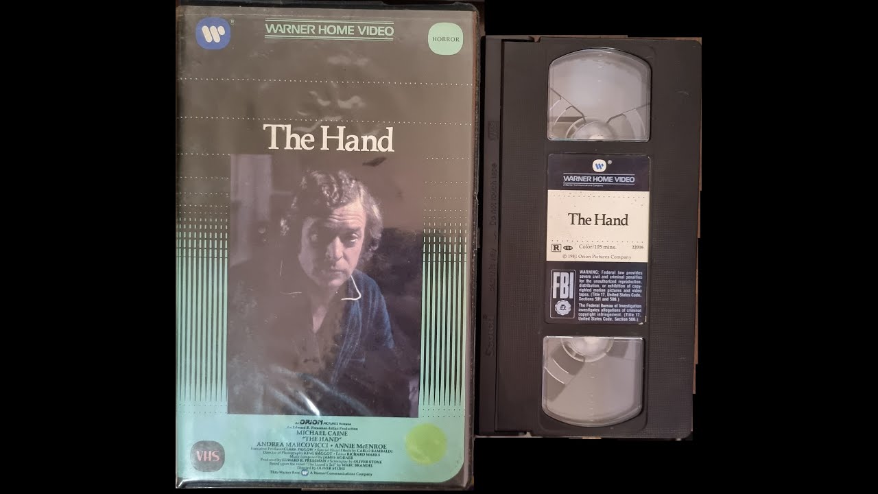 Opening to The Hand 1981 VHS - YouTube