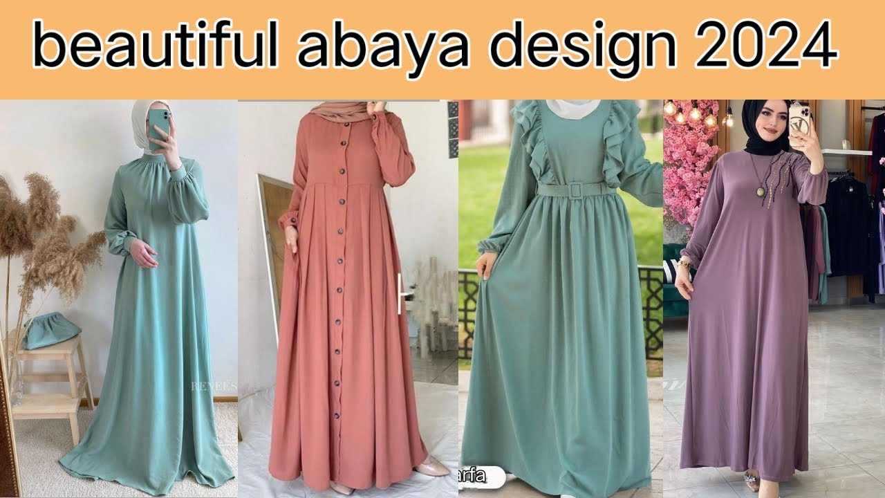 latest Beautiful Abaya desighn 2024, Modern Abaya designs, Decent and ...