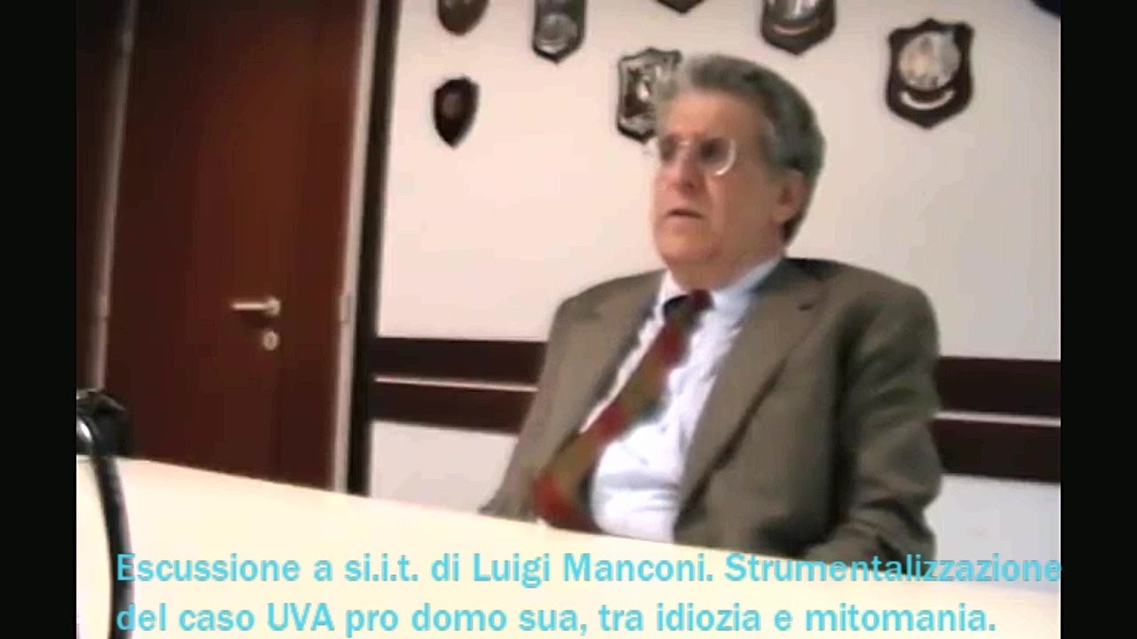 Luigi Manconi. Strumentalizzazione del caso UVA pro domo sua, tra ...