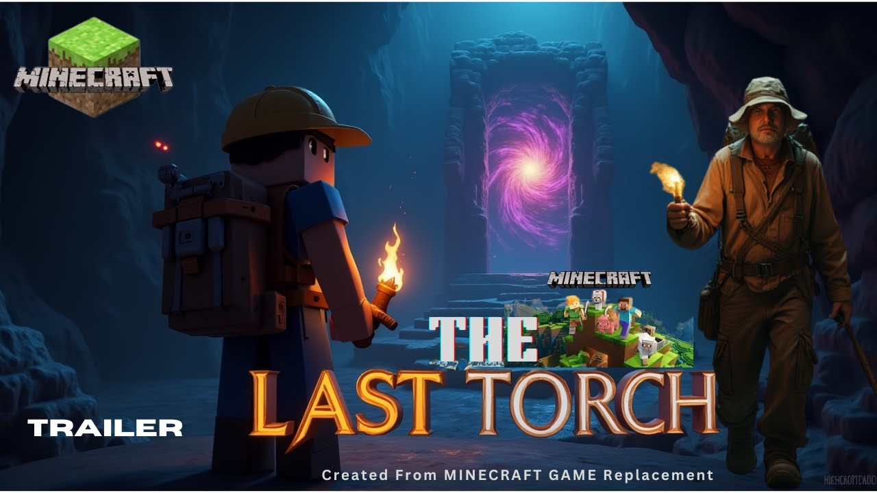 Minecraft Movie | The Last Torch | official Trailer - YouTube