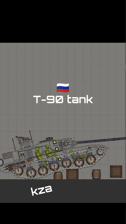 Russia T90 vs Abrams tank 💪💪 |melon sandbox - YouTube