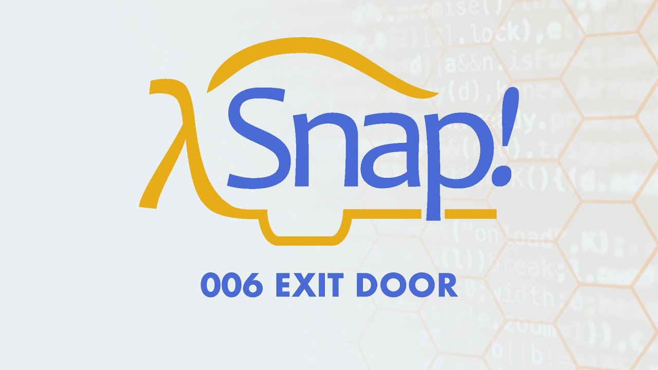 Snap 006 Exit Door - YouTube