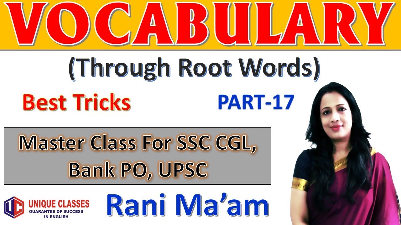 Vocabulary Through Root Words In English With Meaning In Hindi For SSC vocabulary-through-root-words-in-english-with-meaning-in-hindi-for-ssc