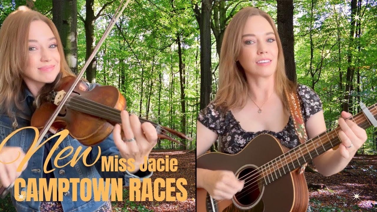 🎻 Fiddler & Guitar Girl | New Camptown Races Bluegrass Song Female ...