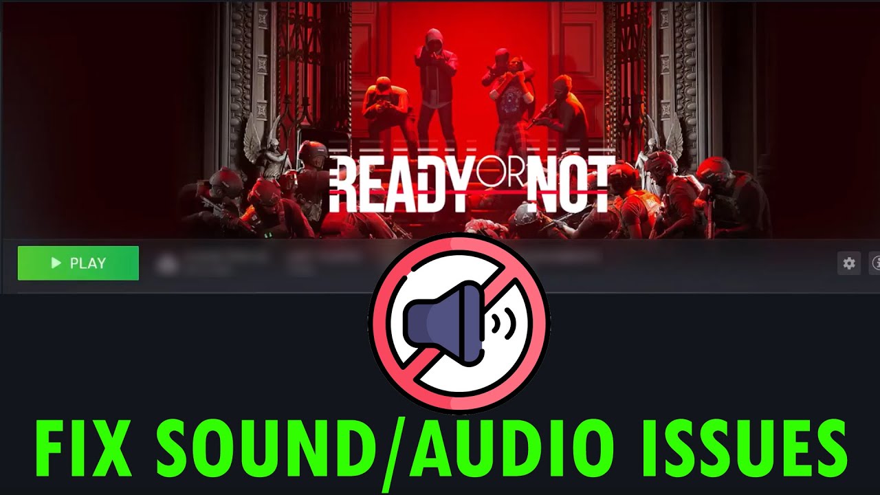 How To Fix Sound or Audio Issues In Ready or Not - YouTube