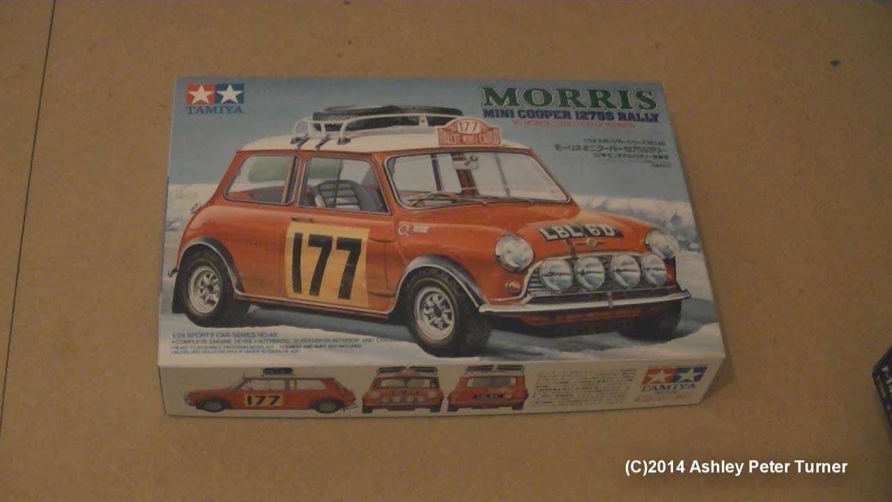 Tamiya Morris Mini Cooper 1275S Rally (1:24 scale) Video 1 HD - YouTube