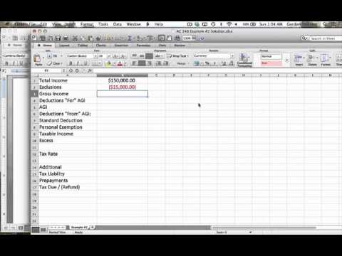 Determination of Tax Problem Demonstration Video - YouTube