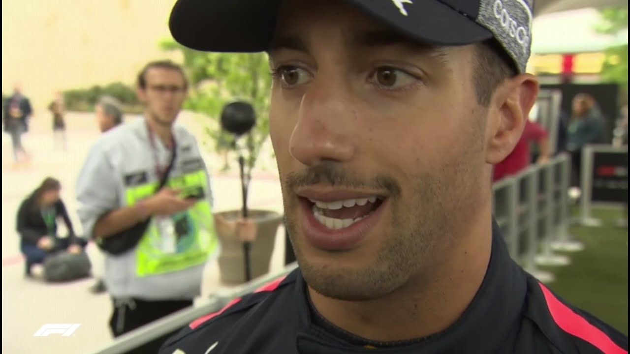 Daniel Ricciardo's Texas Accent - YouTube