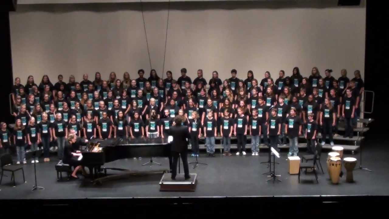 "Antiphonal Alleluia" - John Leavvit ACDA Summer Honor Choir 2012 - YouTube