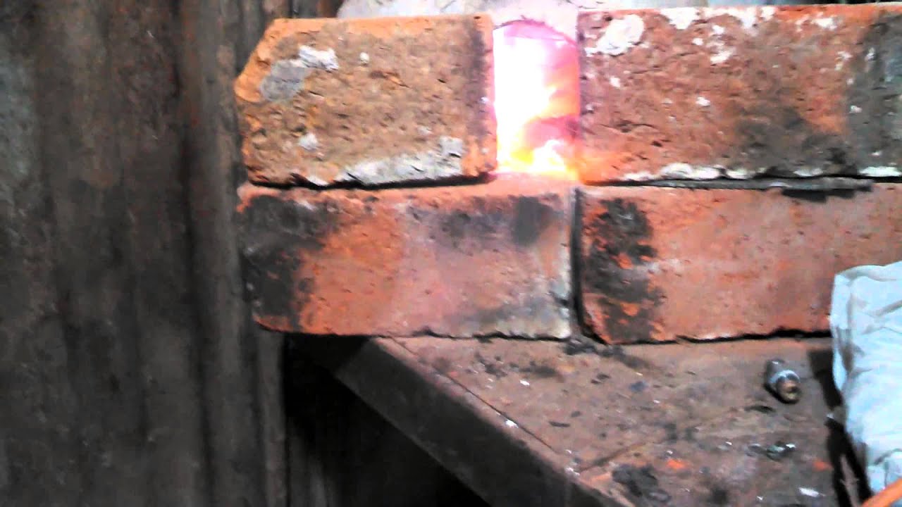 Fragua a gas, mejorado del quemador - YouTube