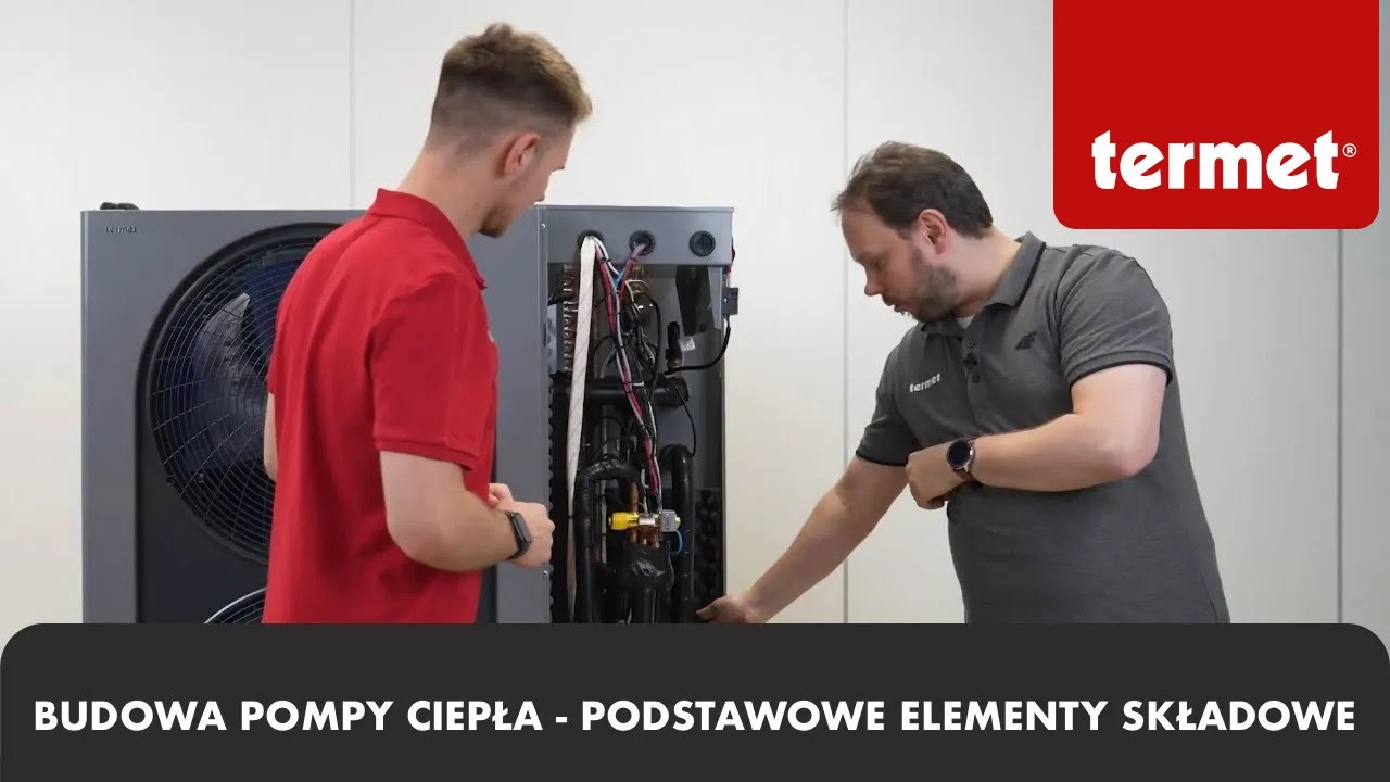 Budowa pompy ciepła - podstawowe elementy składowe - YouTube