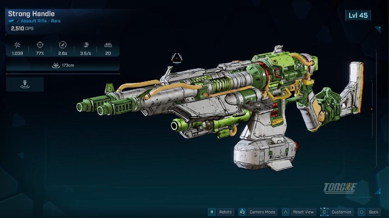 Borderlands 4 Torgue Strong Handle(Airstrike) Assault Rifle Review ...