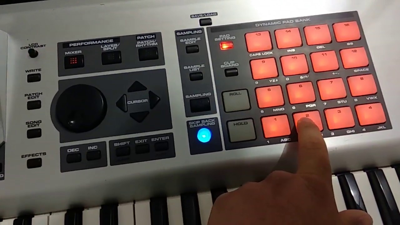 Roland Fantom X6 demonstração para venda - YouTube
