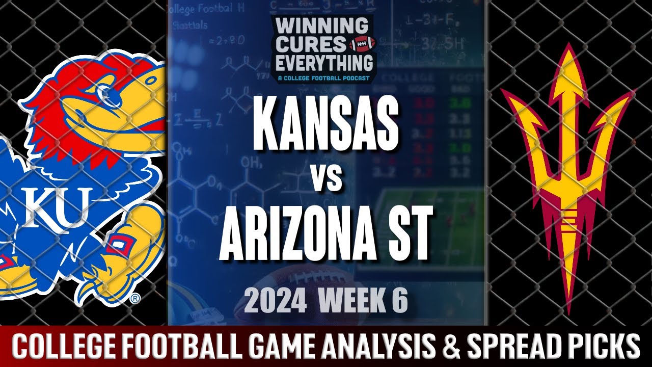 Kansas vs Arizona State Picks & Prediction Against the Spread 2024 ...