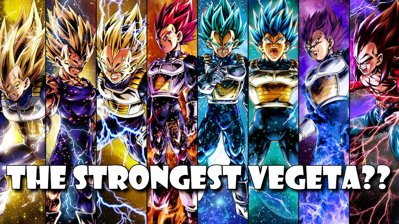 Who's The Strongest Vegeta??? | DB Devolution - YouTube