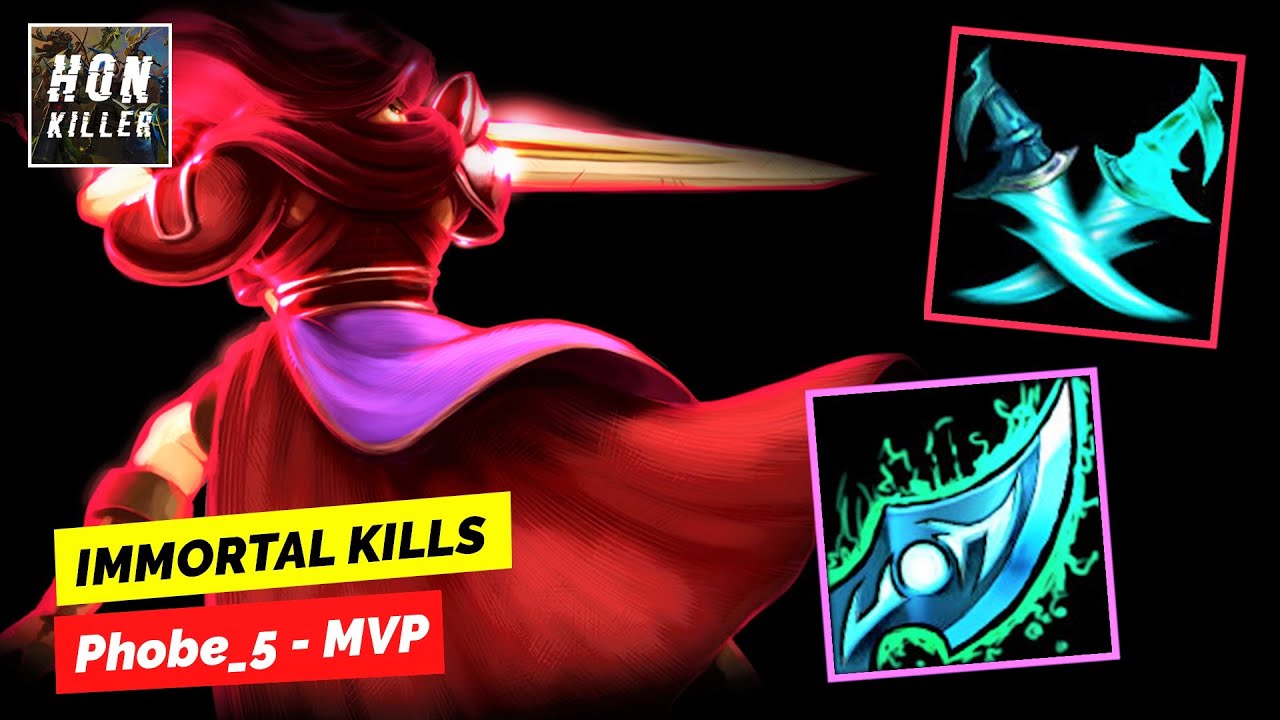 HoN Nomad TWIN BLADES with HARKON'S BLADE - MVP - YouTube