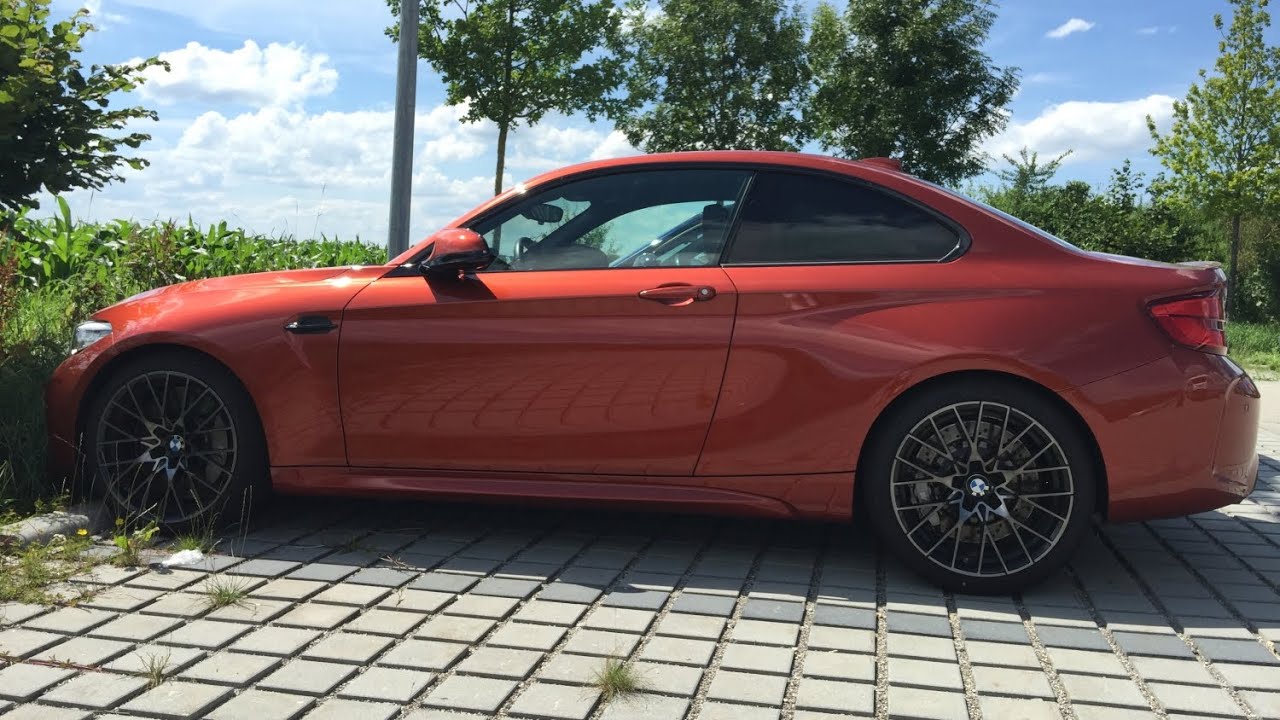 2020 BMW M2 Competition in Sunset Orange - YouTube