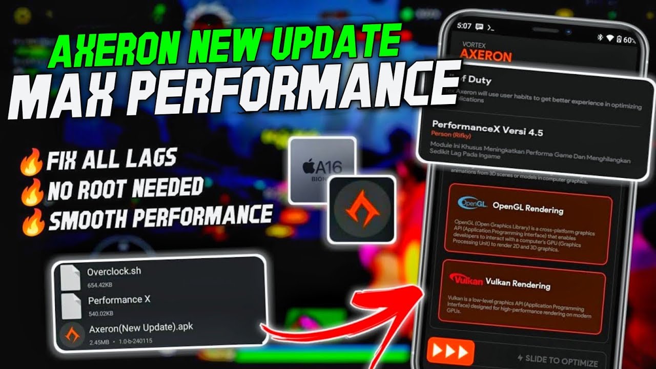 Axeron New Update !! Max Performance For All Android Phones | No Root ...