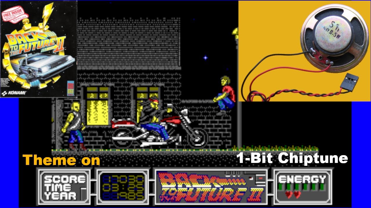 Back to the Future Part II [MS DOS] Theme on IBM PC Speaker - YouTube