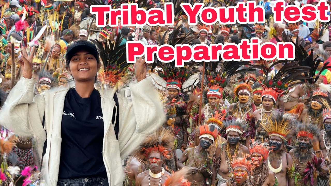 Tribal youth fest 2024 Day 1 || Preparation Time || Prerna Vlog - YouTube