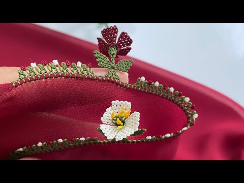 21 / ÜÇ BOYUTLU ÇITI PITI VİRAL İĞNE OYASI MODELI 2024 /NEEDLE LACE KNITTING