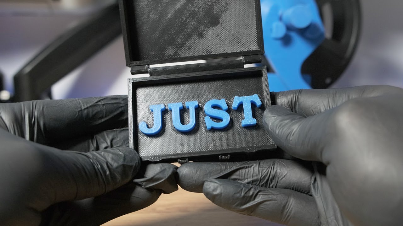 How to 3D Print Multi-Coloured Inlays (No Filament Swap Needed) - YouTube