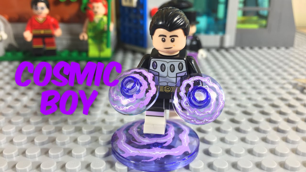 Lego DC Super Heroes Cosmic Boy Minifigure Review 30604 - YouTube