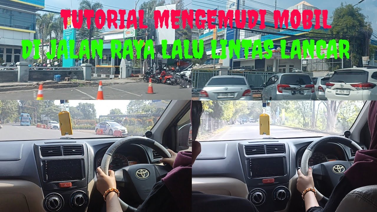 PART 2, KURSUS STIR MOBIL MANUAL // DI JALAN RAYA LALULINTAS LANCAR ...