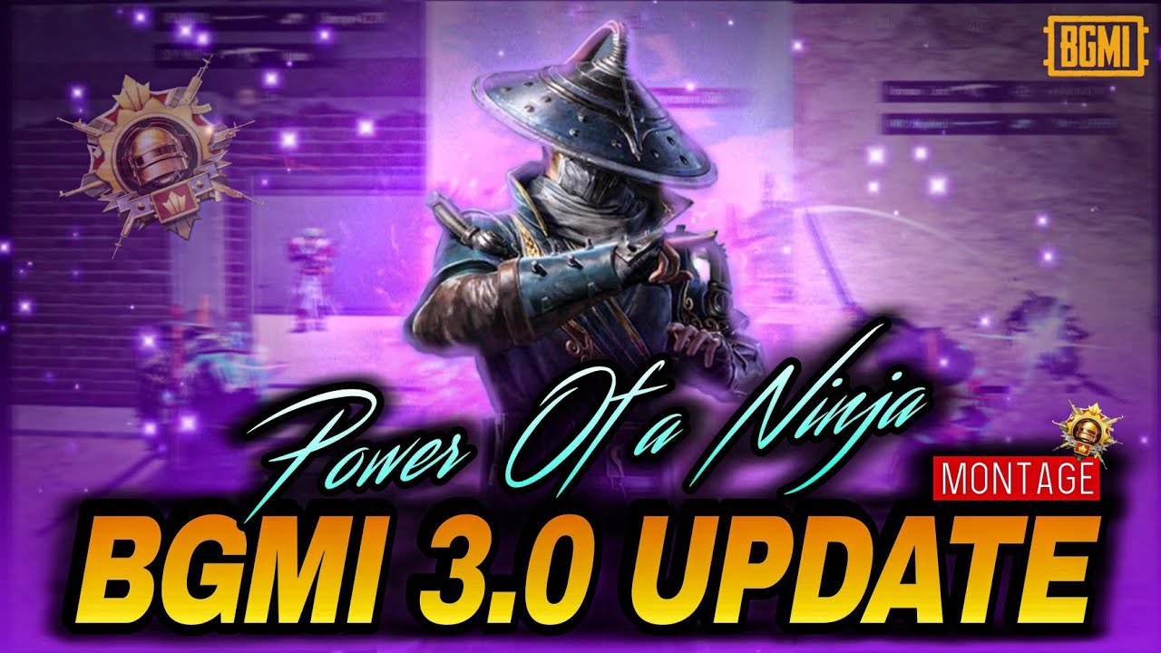 Power Of a Ninja Ft. @HagimaruPlays |BGMI 3.0 Update New Features |4K ...