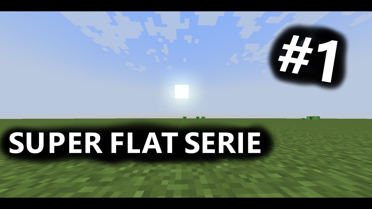 Dokážu přežít ve světě super flat? / Minecraft - YouTube