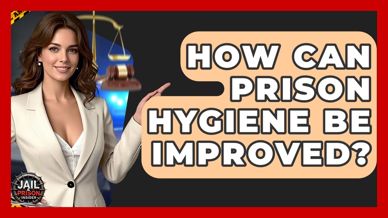 How Can Prison Hygiene Be Improved? - Jail & Prison Insider - YouTube