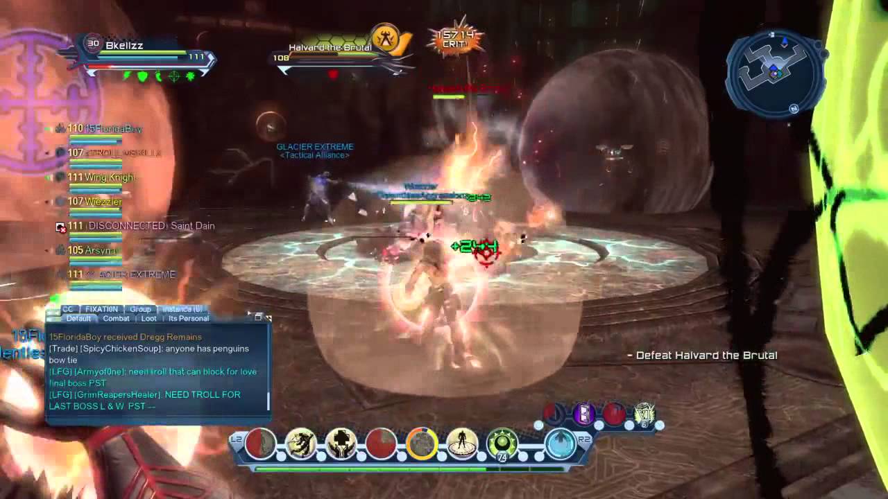 DCUO: Battle Healing Places 2nd In Damage l Celestial Heals - YouTube