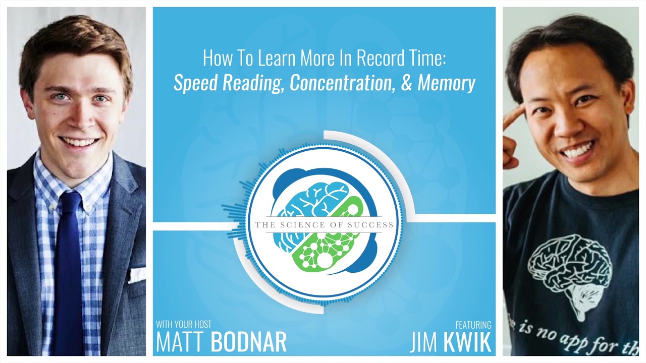 How To Learn More In Record Time - Speed Reading, Concentration ...