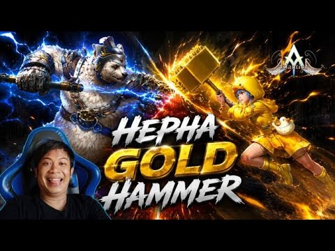 Hephaesus Gold Hammer Atlantica Online