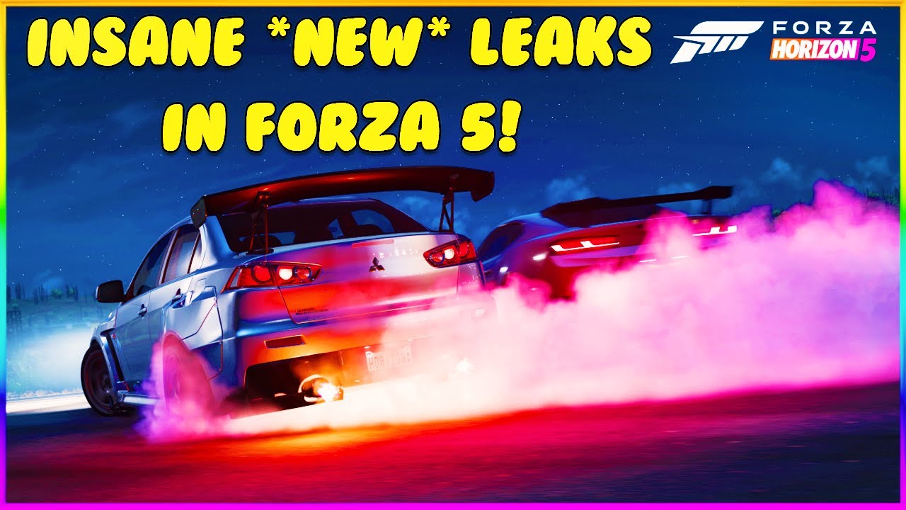 Forza Horizon 5 - INSANE NEW LEAKES! Customization, Convoy size, Car ...