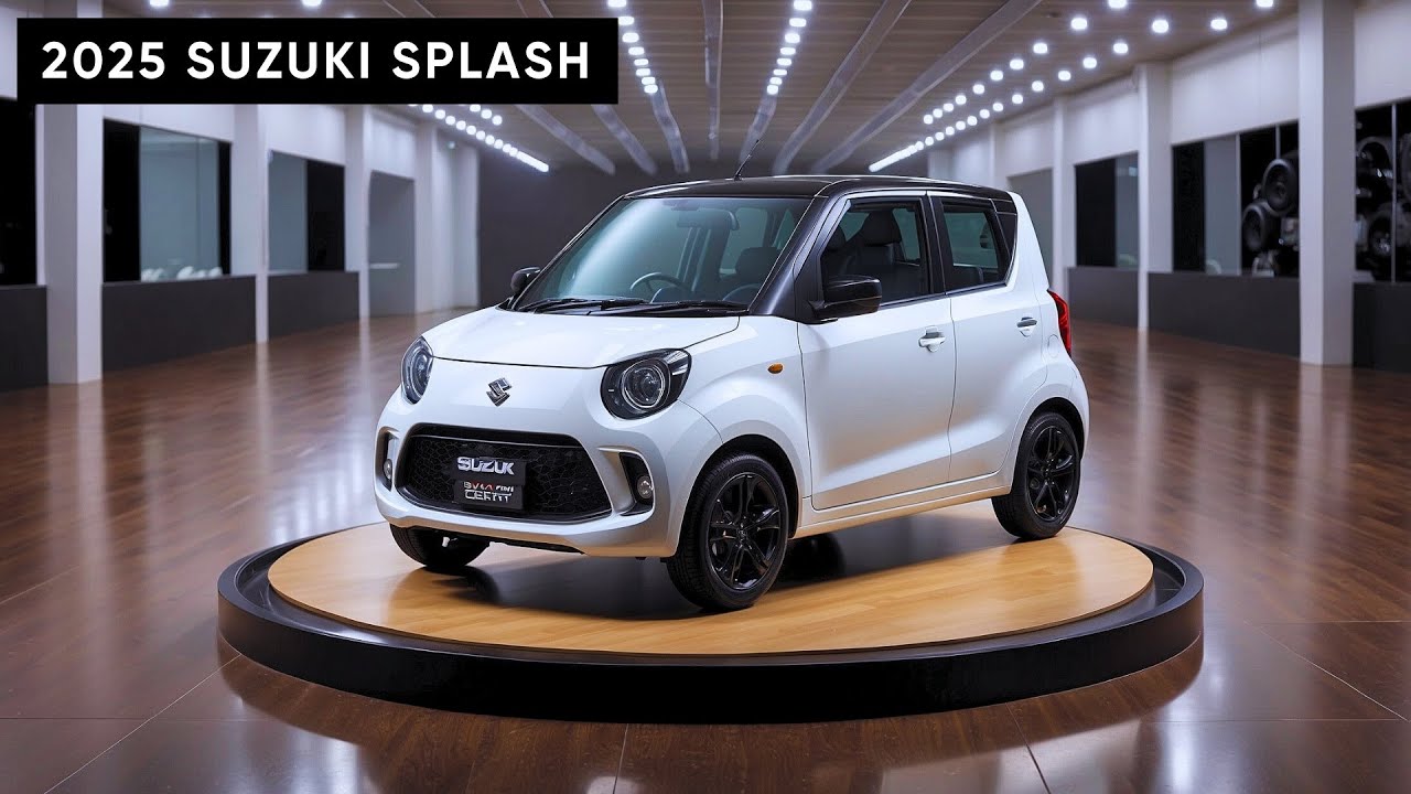 2025 Suzuki Splash New Design Revealed - First Look! - YouTube