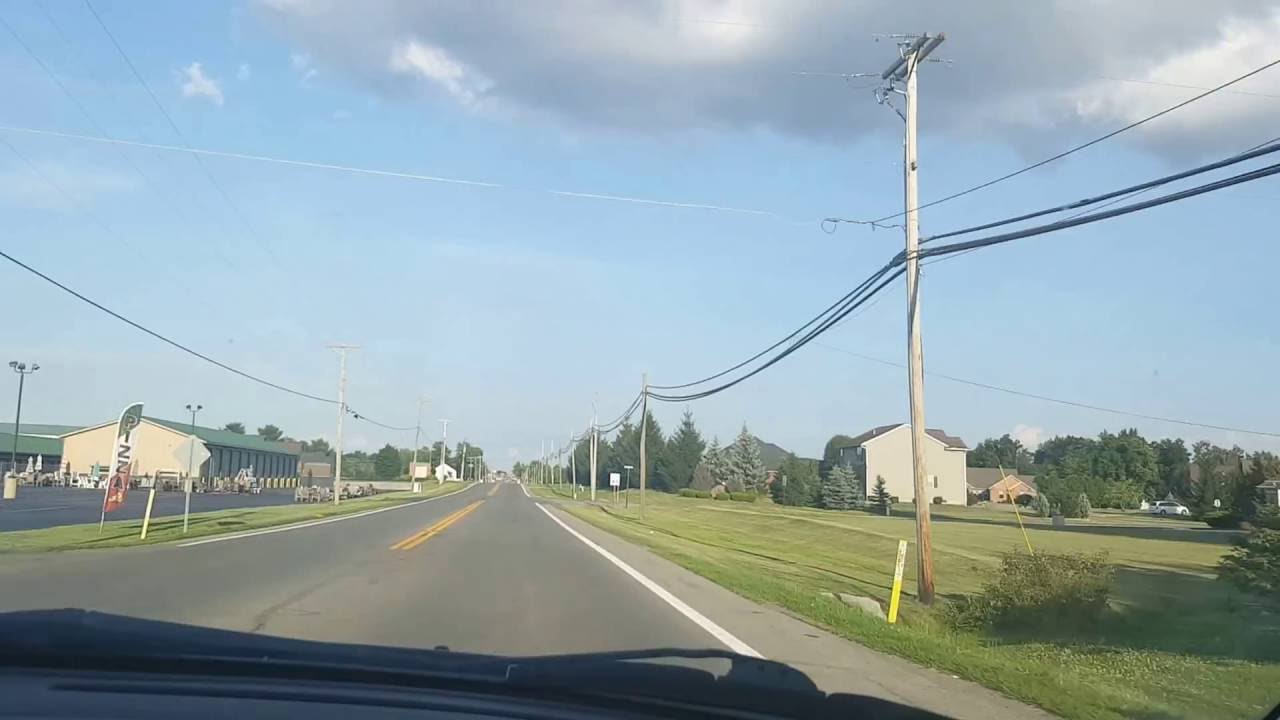 Driving through Allentown/Lima, Ohio (State Route 81/Allentown Road ...