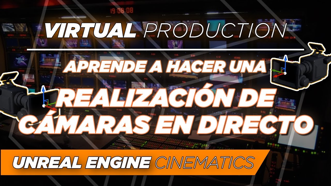 SWITCH CAMERA en directo para tu producción virtual || Unreal Engine 5. ...