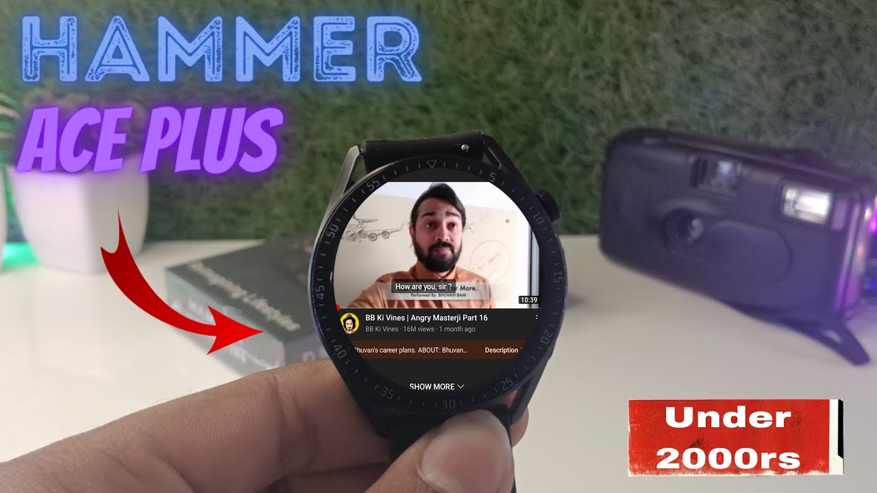 HAMMER ACE PLUS SMARTWATCH UNBOXING & REVIEW..😍 | Best Smart Watch ...