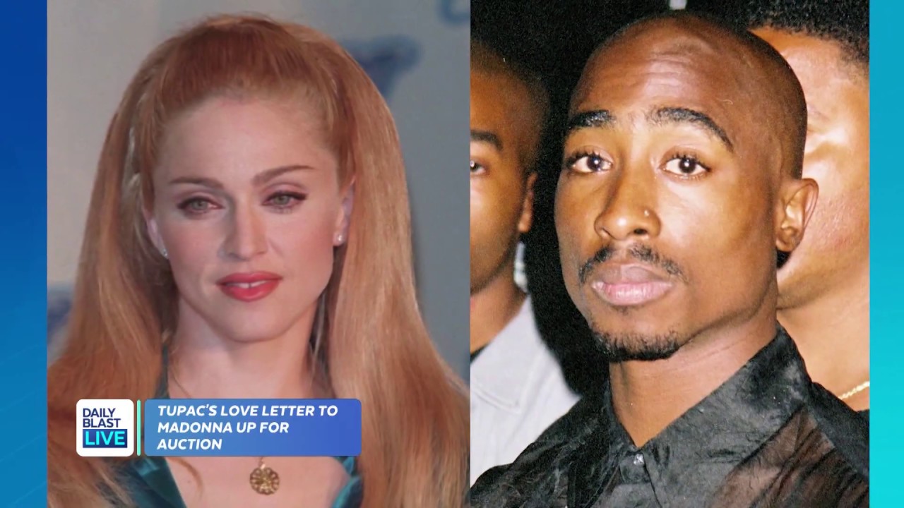 Tupac's Love Letter for Madonna is Up for Auction - YouTube